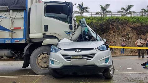 Cuatro Muertos Dejan Accidentes De Tránsito En Dos Provincias