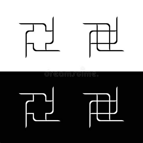 Rectangle Vector Logo Design Stock Illustration Illustration Of Graphic Idea 278436150