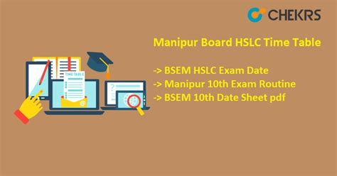 Manipur Board Hslc Time Table 2024 10th Routine Exam Date