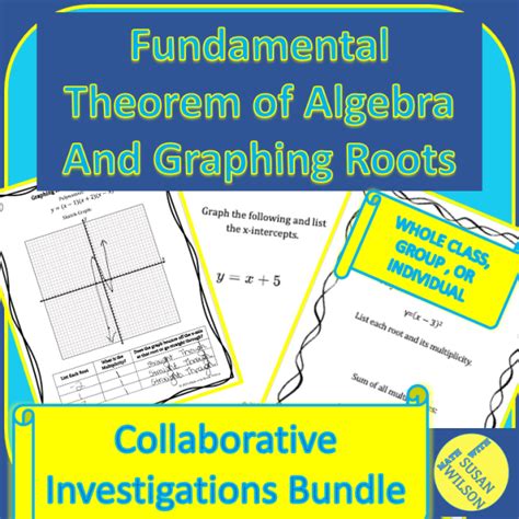 Roots Of Polynomials Collaborative Investigation Bundle Made By Teachers