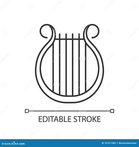 Linear Lyra Constellation Icon From Astronomy Outline Collection Thin Line Lyra Constellation