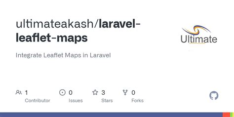 GitHub Ultimateakash Laravel Leaflet Maps Integrate Leaflet Maps In