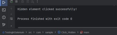 How To Click On Hidden Element In Selenium Webdriver Geeksforgeeks