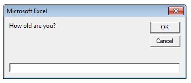 VBA InputBox How To Request User Input Analyst Cave