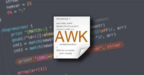 Examples Of Awk Command In Unix Part 2 Lpi Central