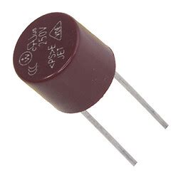 Предохранитель micro radial 250mA, медленный, D=8,5мм h=7,2мм (5RT ...