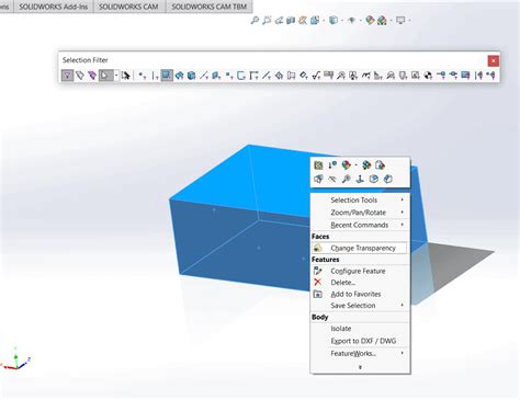 Being Transparent With SOLIDWORKS Computer Aided Technology
