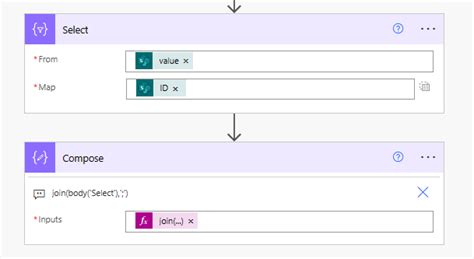 Solved Store Individual Values From Select Array Power Platform Community