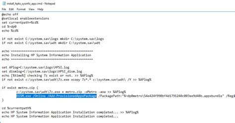 Packaging Uwp Drivers For Deployment In Cm Hps Developer Portal