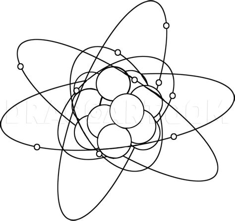 How To Draw An Atom Drawing Step By Step By Dawn DragoArt
