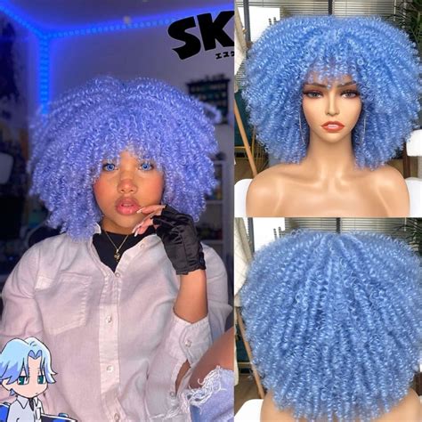Wig Kinky Curly Wigs Afro Hairstyles Wigs