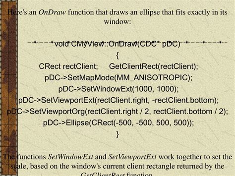 Ppt The Microsoft Foundation Class Library Application Framework Powerpoint Presentation Id
