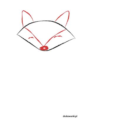 Как нарисовать лису поэтапно Хэндмэйд24