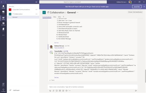 Building A Microsoft Teams Bot Giuliano De Luca