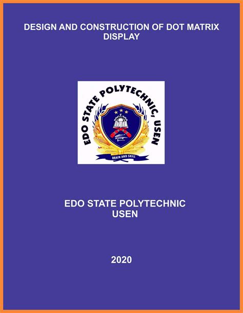 Design And Construction Of Dot Matrix Display The Global Bookstore Bringing Books Learning