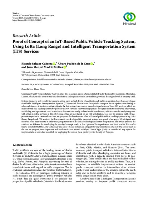 Pdf Proof Of Concept Of An Iot Based Public Vehicle Tracking System
