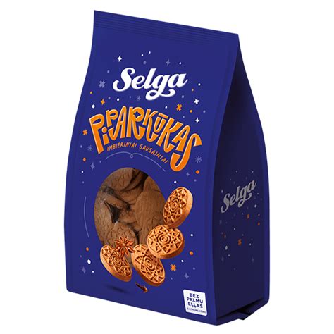 Piparkukas Christmas Gingerbread Biscuits Selga 450g Rodyna Shop
