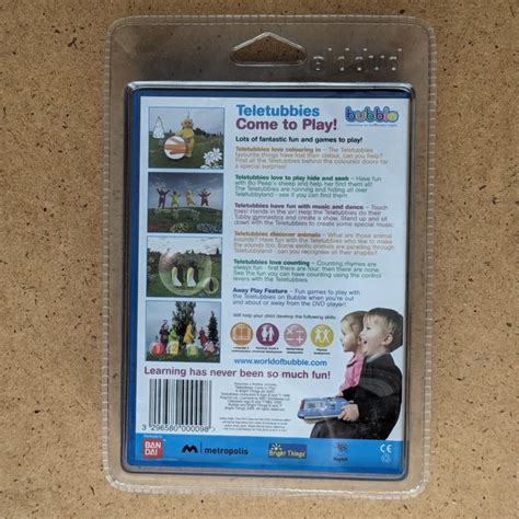 Cbeebies Bbc Teletubbies Bubble Interactive Dvd Game Sealed Packaging