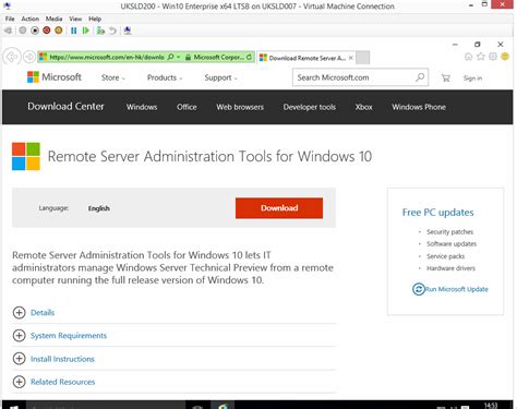 Windows 10 Rsat Installed But No Snap Ins Or Shortcuts
