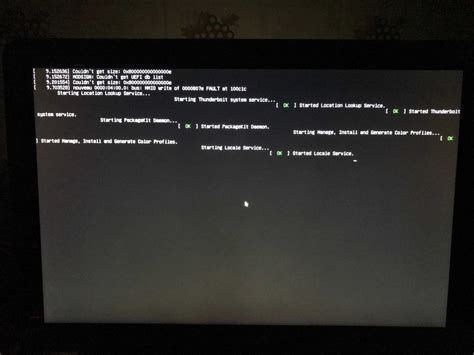 Screengrab Of What Happens When Trying To Boot From The USB In Macbook Pro Macbook