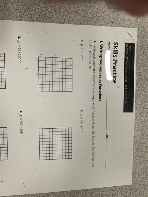[9th Grade Math Exponential Functions] Im Confused On How To Put The Equations Into “1