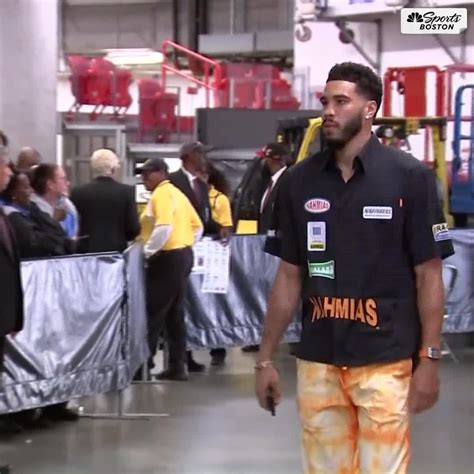 Jayson Tatum And Jaylen Brown Arrive To Game 4 Looking Energized R Nba