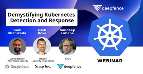 Webinar Demystifying Kubernetes Detection And Response Deepfence Inc