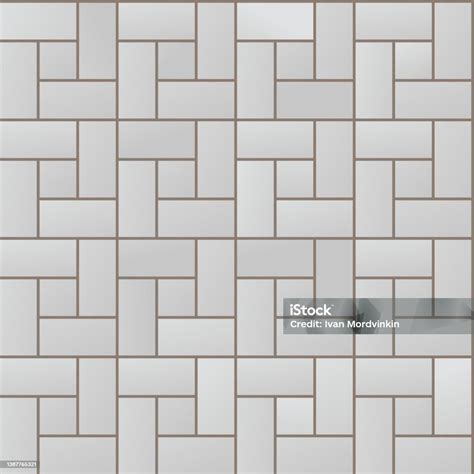 콘크리트 작은 타일에서 돌 포장 매끄러운 패턴 도로 및 지역 만화 귀여운 스타일 일러스트 벡터 포장용 석재에 대한 스톡 벡터 아트 및 기타 이미지 Istock