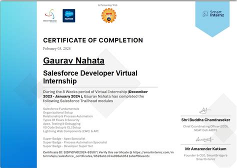 Gaurav Nahata On Linkedin Hello Connections Thrilled To Share That Ive Successfully Completed An