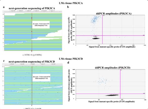 Results From Wes And Digital Pcr Verification Binary Alignment Map Of Download Scientific