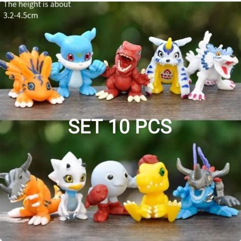 Jual Action Figure Adventure Digimon Agumon Figure Set Shopee Indonesia