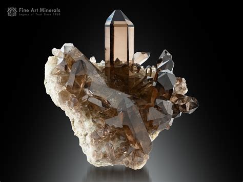 Swiss Smoky Quartz From Switzerland Q Smq 08 Fine Art Minerals