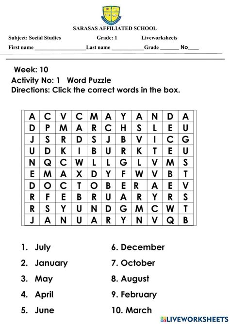 Social Studies Review Worksheet Live Worksheets Worksheets Library