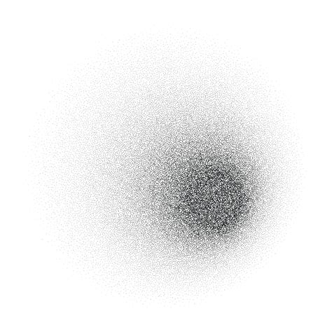 Shadow Effects With Grain Noise And Dot Patterns Shade In Black Gradient With Stipple Sand