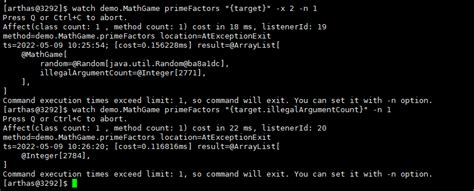 1 Arthas的命令arthas命令详解 Csdn博客