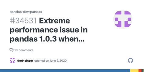 Extreme Performance Issue In Pandas 103 When Setting A New Column
