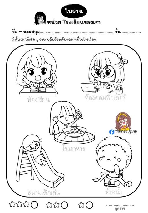 🏡ใบงานตามหน่วยโรงเรียนของเราค่ะ กระเป๋าสื่อปฐมวัย Facebook