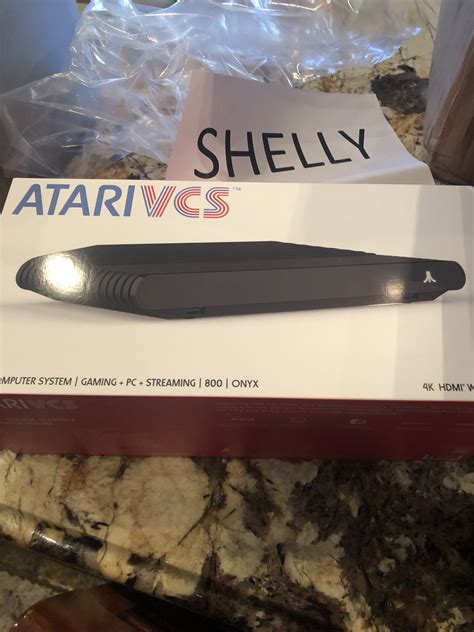 New Atari Vcs 800 Onyx Spotted First New Atari In Decades R