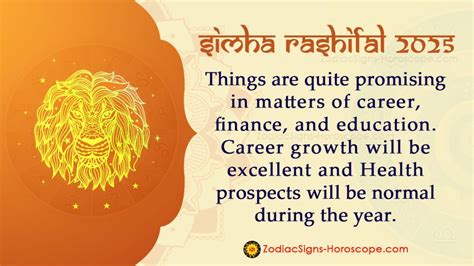 Simha Rashifal 2025 Yearly Simha Rashi Predictions 2025 Zodiacsigns