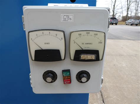 2000 Amp Dynapower 12 Volt Rectifier R3258 Lanco Corporation Used Industrial Equipment