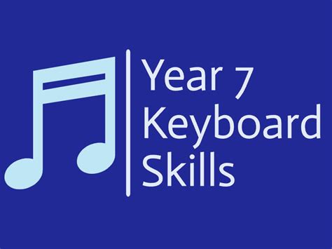 Year 7 Keyboard Skills Teaching Resources