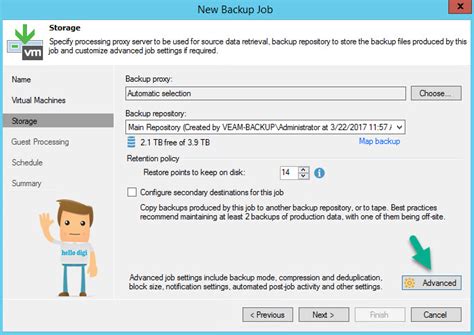 متودهای بکاپ در Veeam Backup And Replication به همراه Encryption