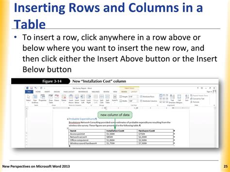 Ppt Word Tutorial 3 Creating Tables And A Multipage Report Powerpoint Presentation Id4887171
