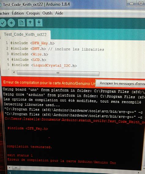 Resolved Library Problem With A Hh Programming Arduino Forum