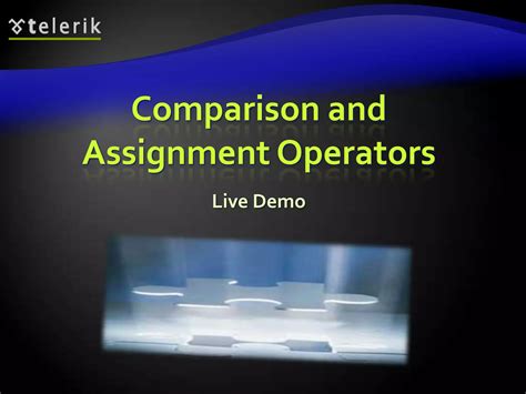 Operators Expressions And Statements Ppt