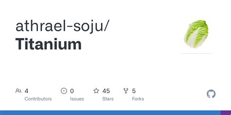 Github Athrael Sojutitanium