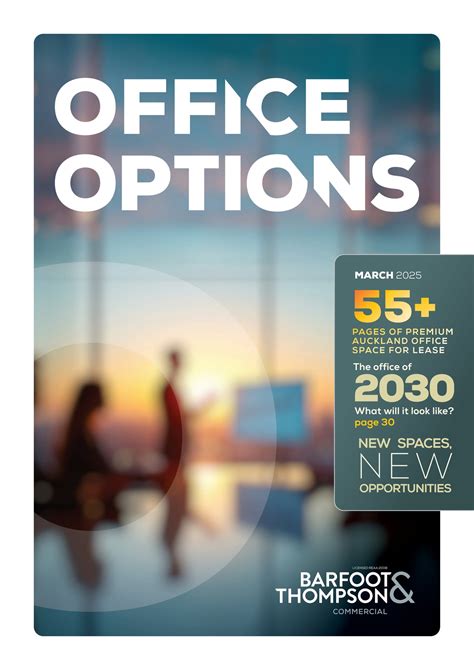 Barfoot And Thompson Office Options March 2025 Page 1
