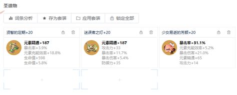 从游戏导入的不完整圣遗物套装，应用到计算器时槽位错误 · Issue 249 · Wormtqlgenshinartifact · Github