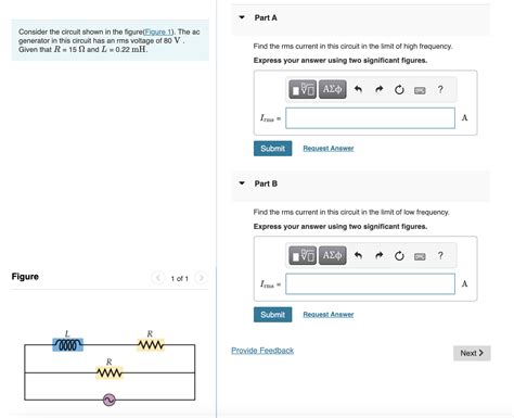 Solved Consider The Circuit Shown In The Figurel The Ac Chegg Com