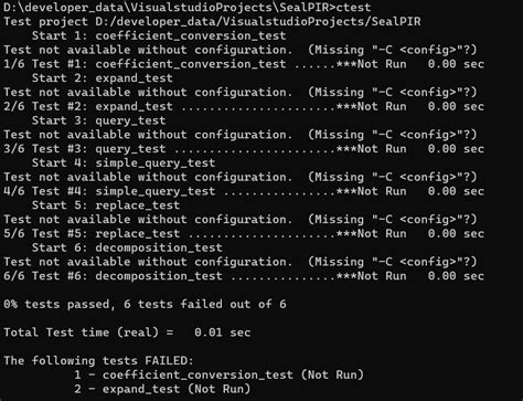 About Ctest · Issue 16 · Microsoftsealpir · Github
